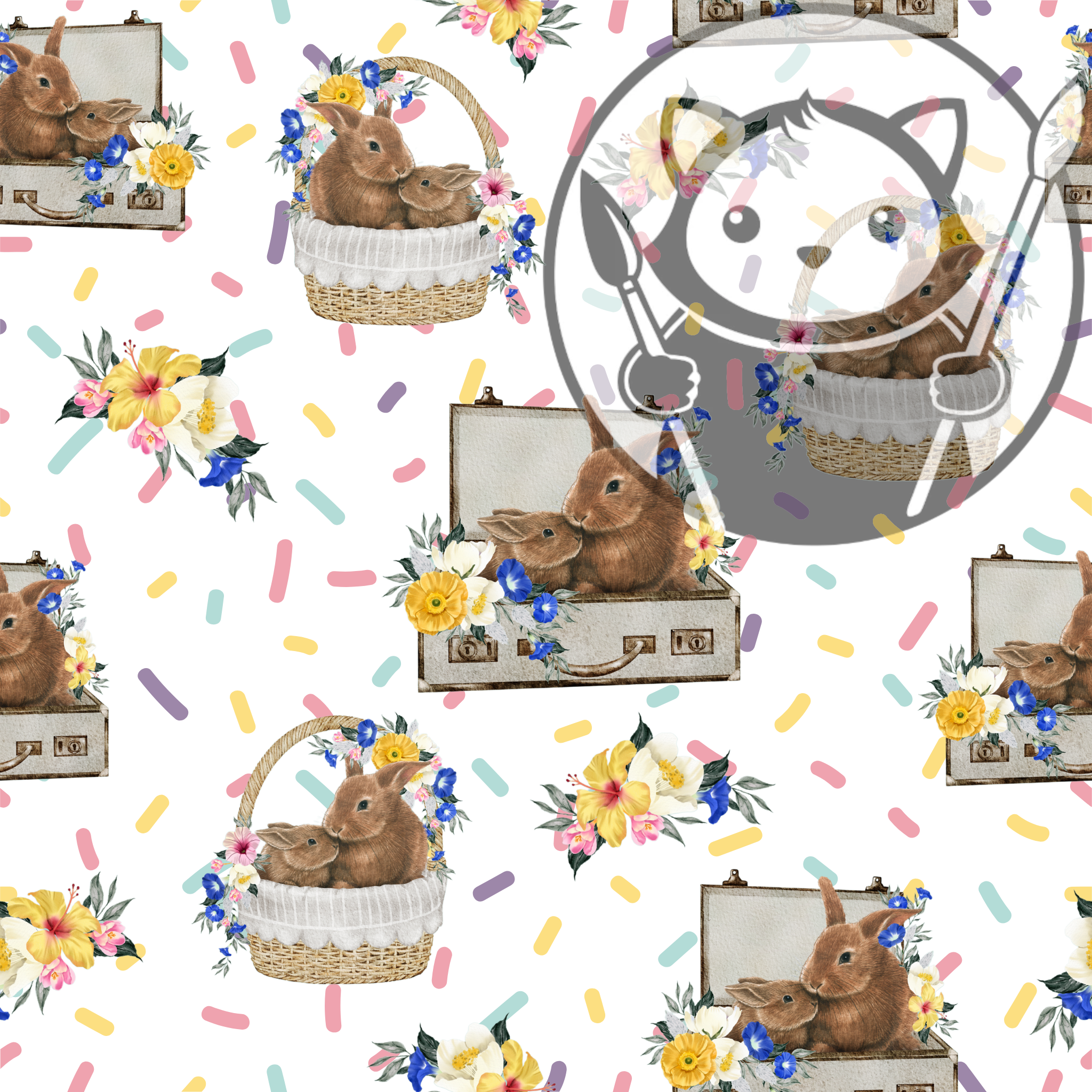 Bunny in a Basket - Next Level Sheet – YXE Creations Craft Hub
