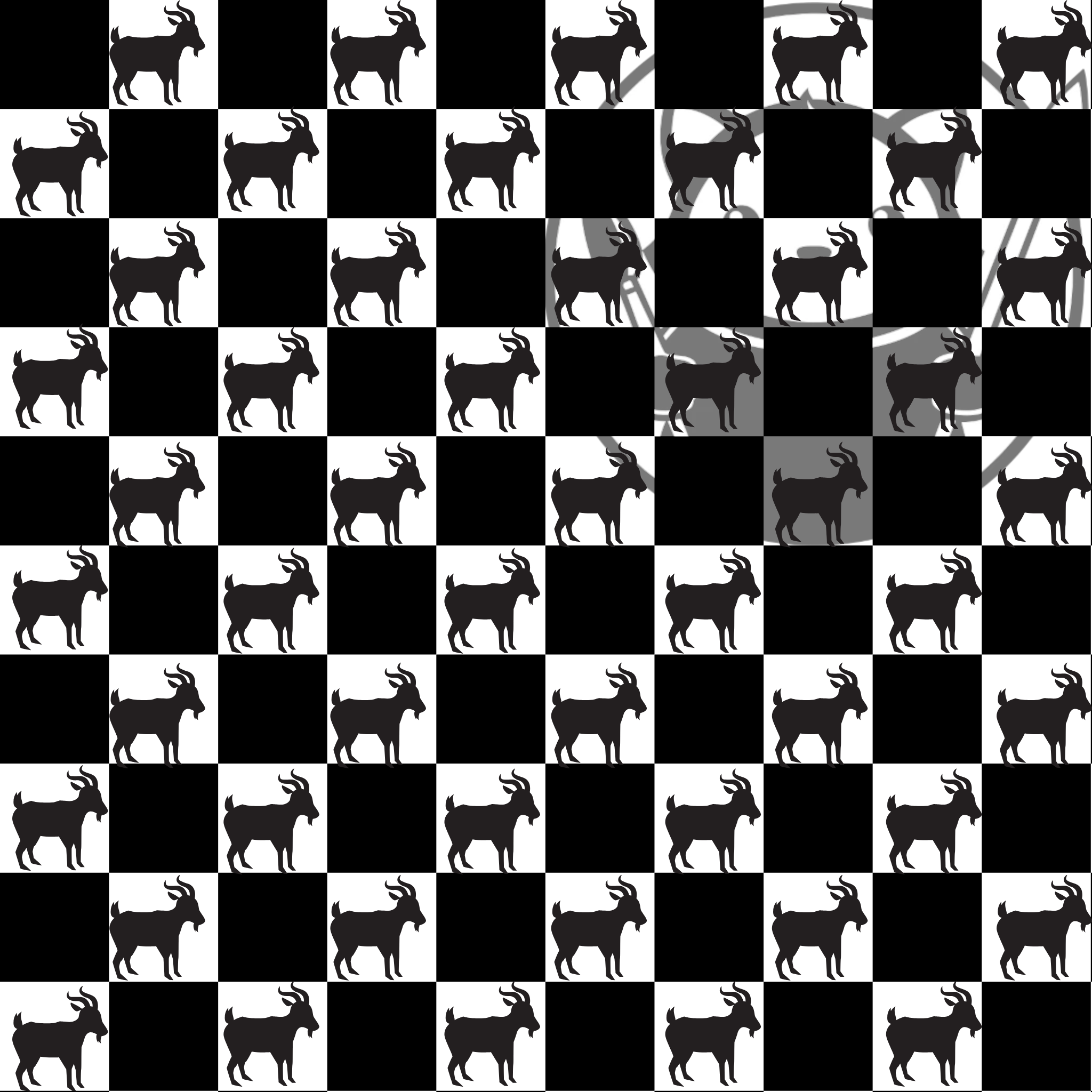 Goats Checkers - Next Level Sheet – YXE Creations Craft Hub
